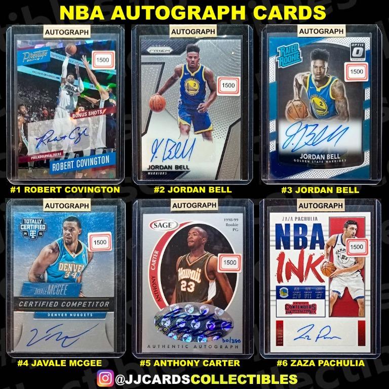 NBA Autograph Cards in TopLoader Batch2, Hobbies & Toys, Toys & Games ...