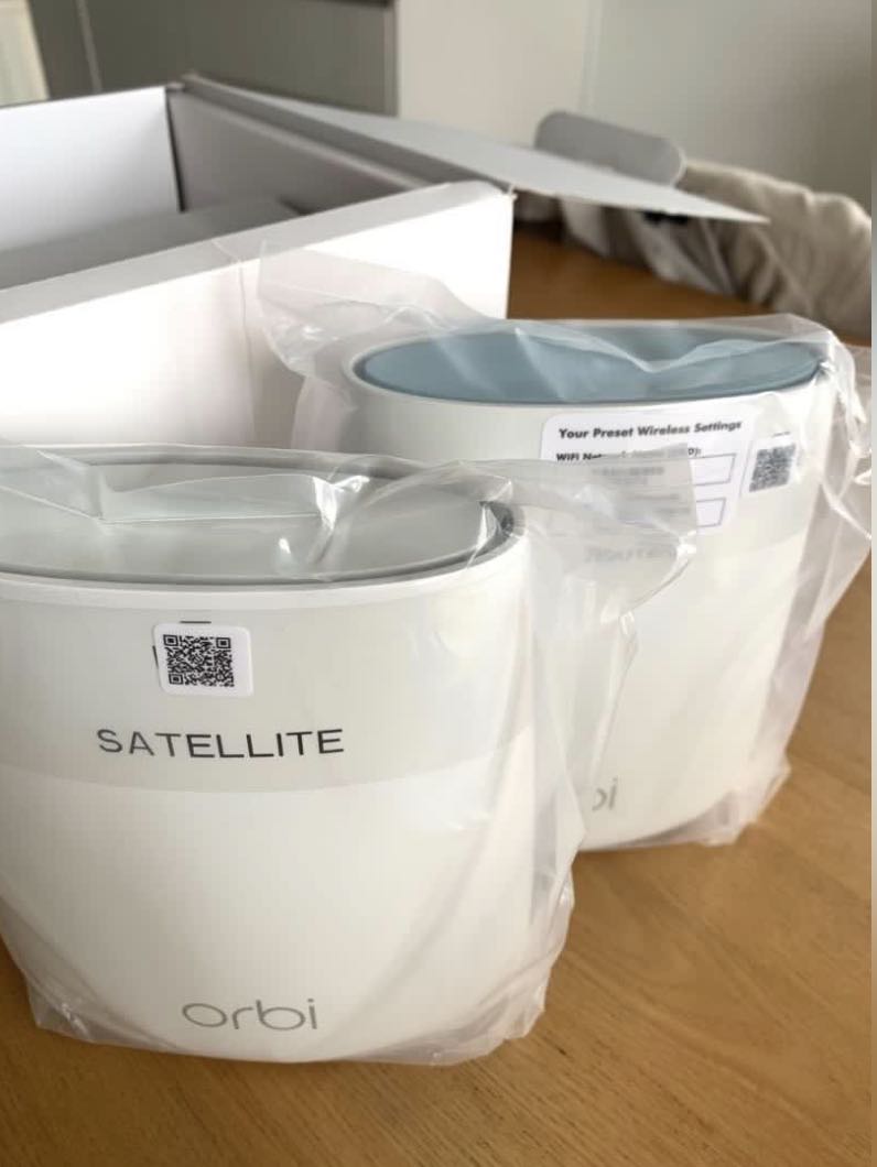 全新Netgear Orbi AC200 Tri-band Wi-Fi Sysetm (RBK20), 電腦＆科技, 電腦周邊及配件 ...