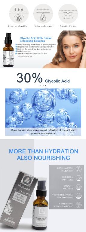 [NEW ARRIVAL] CIBEE Naturals Glycolic Acid 30% Facial Serum, 30ml ...