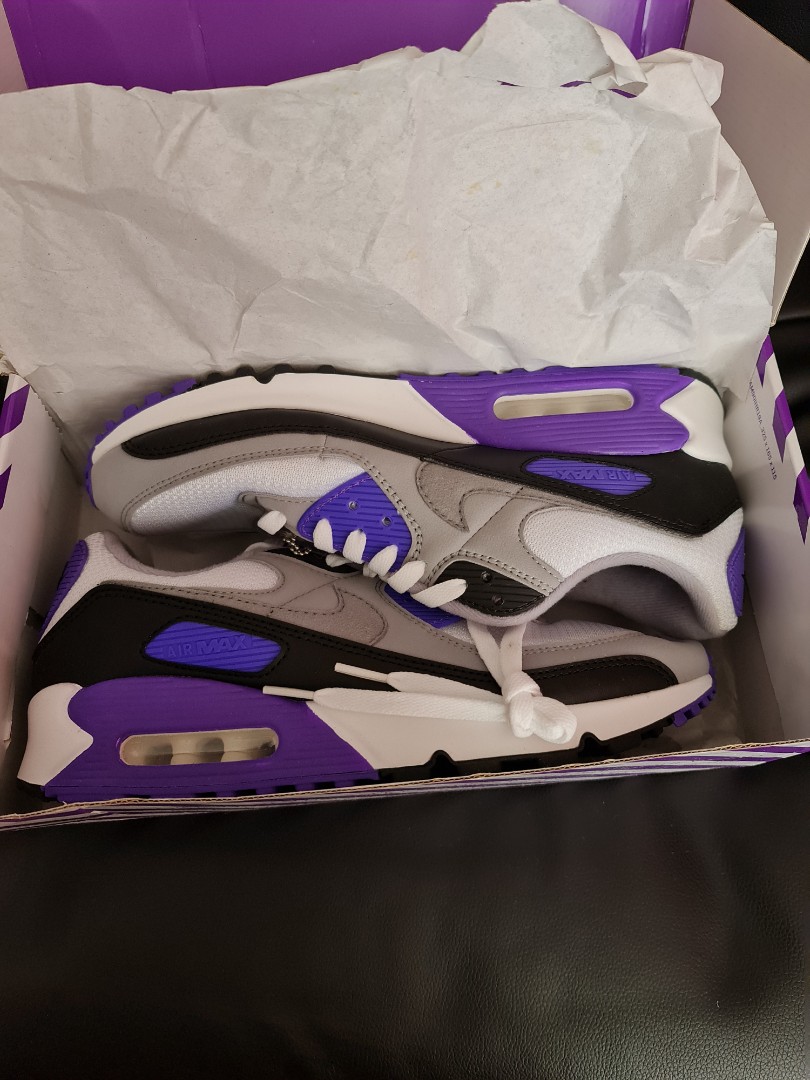 Nike Air Max 90_purple, Men's Fashion, Footwear, Sneakers on Carousell