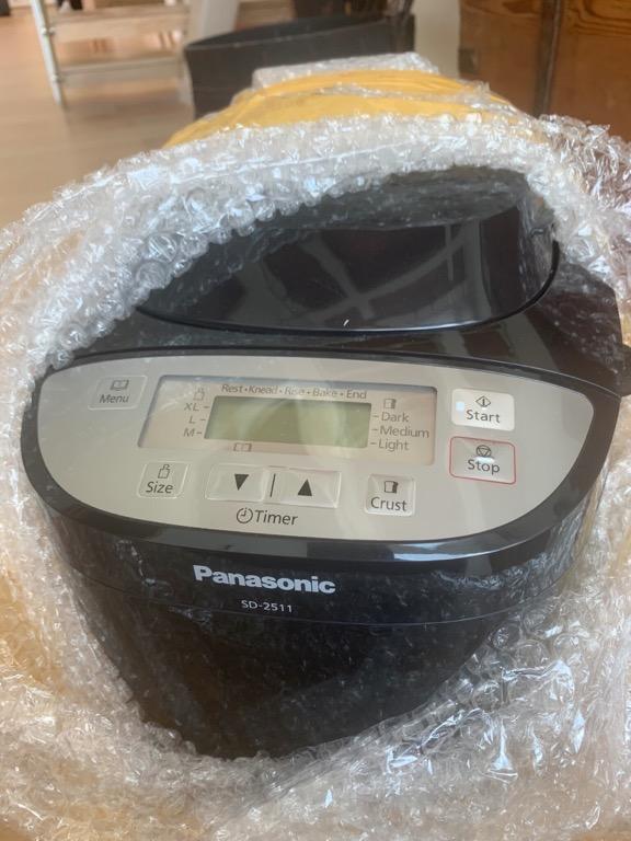 Panasonic Breadmaker SD-2511 - as new, TV & Home Appliances, Kitchen ...