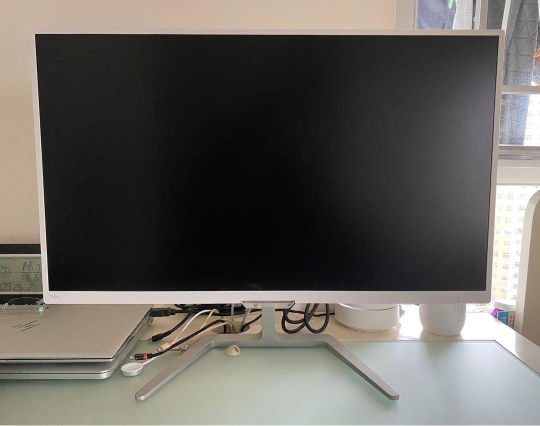 Philips 飛利浦 24"超廣闊色域LCD顯示器 （Model# 246E), 電腦＆科技, 電腦周邊及配件, 電子屏幕 - Carousell