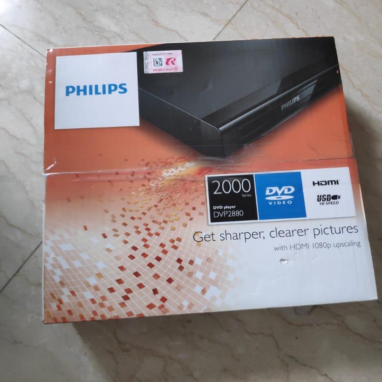 Philips DVD player DVP2880/98, TV & Home Appliances, TV & Entertainment ...