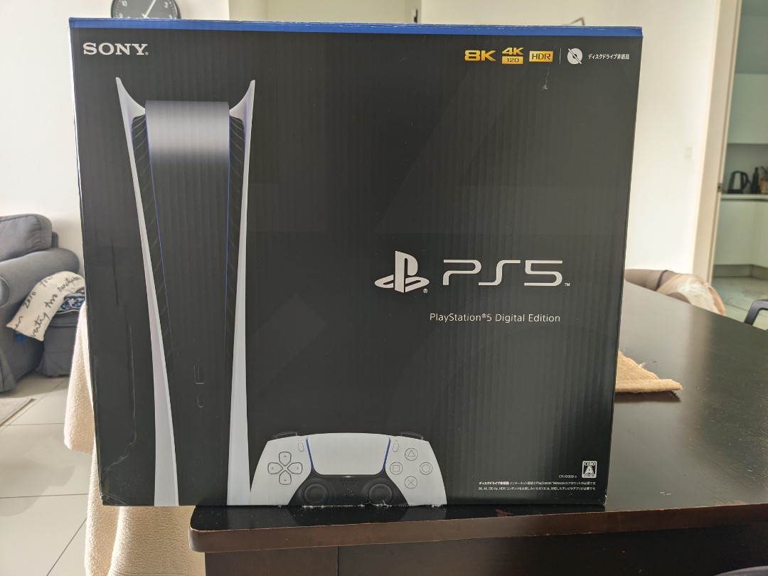 Playstation 5 - Japan Digital Set, Video Gaming, Video Game Consoles ...