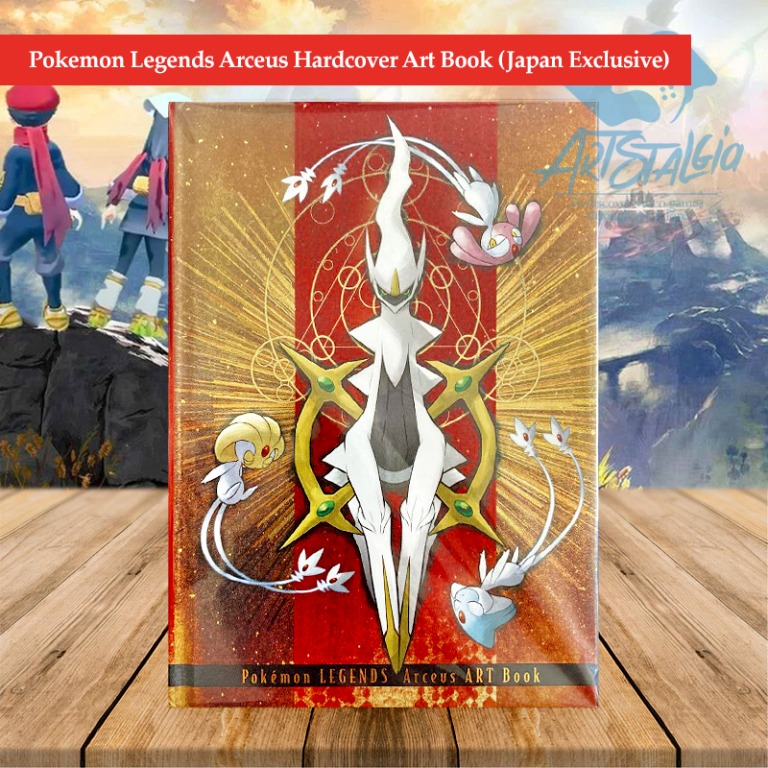 Pokemon Legends Arceus Hardcover Art Book (Japan Exclusive), Hobbies ...