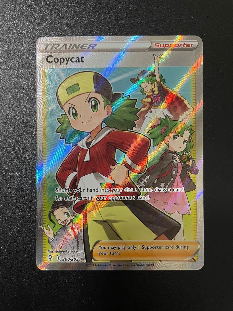 Pokemon TCG Copycat - 200/203 - Full Art Ultra Rare Sword & Shield ...