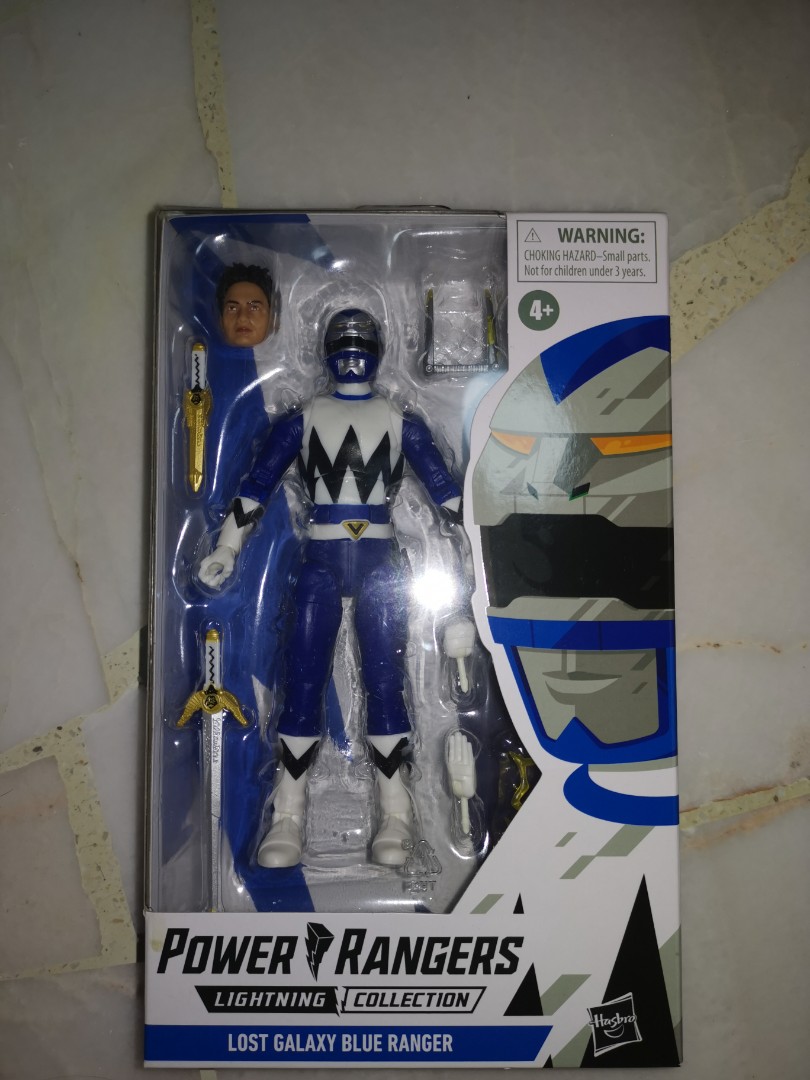 Power ranger lost galaxy blue lighting collection, Hobbies & Toys, Toys ...