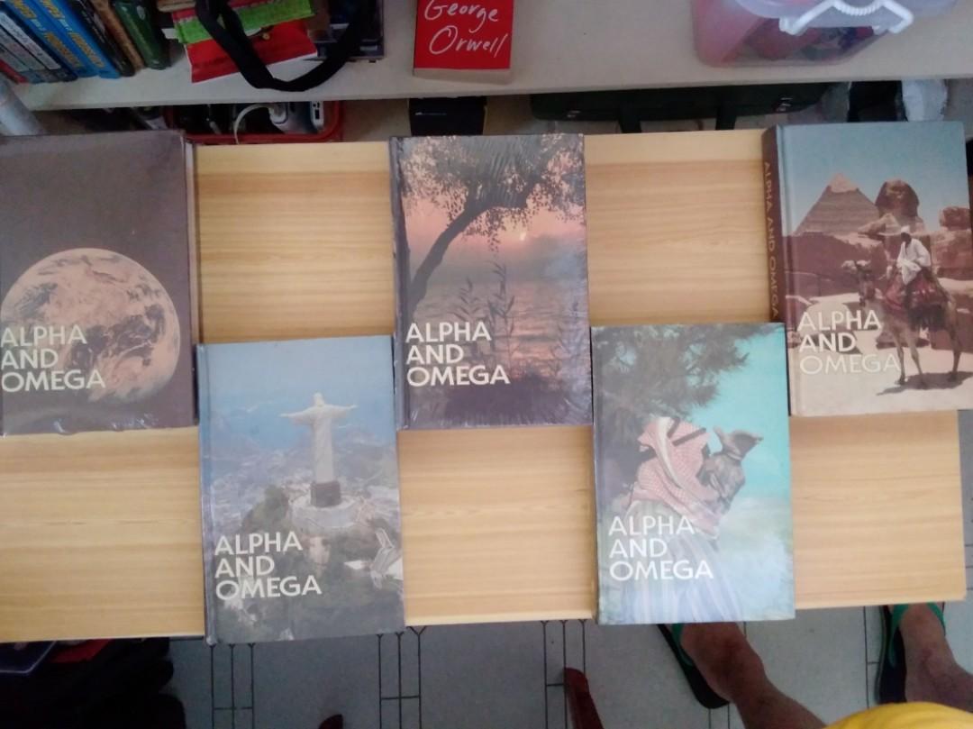 1993 ALPHA AND OMEGA Complete 8-Volume Bible Books Set Religious ...
