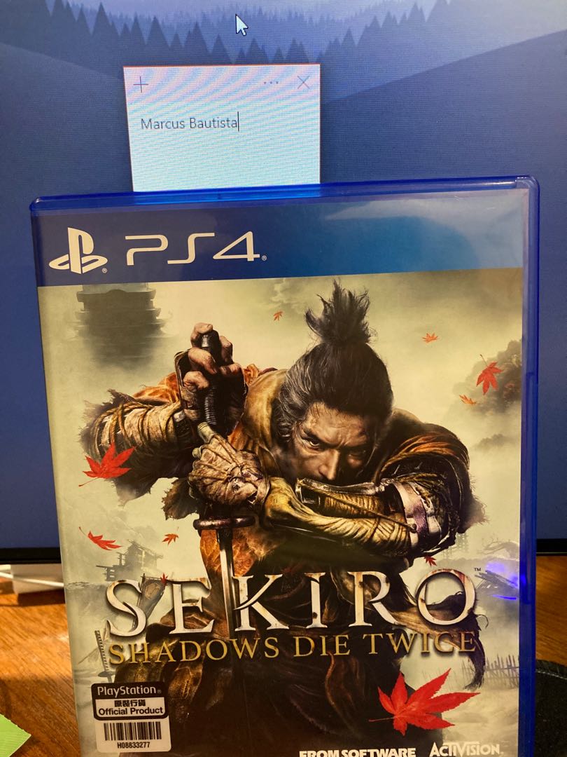 PS4 - Sekiro: Shadows Die Twice, Video Gaming, Video Games, PlayStation ...
