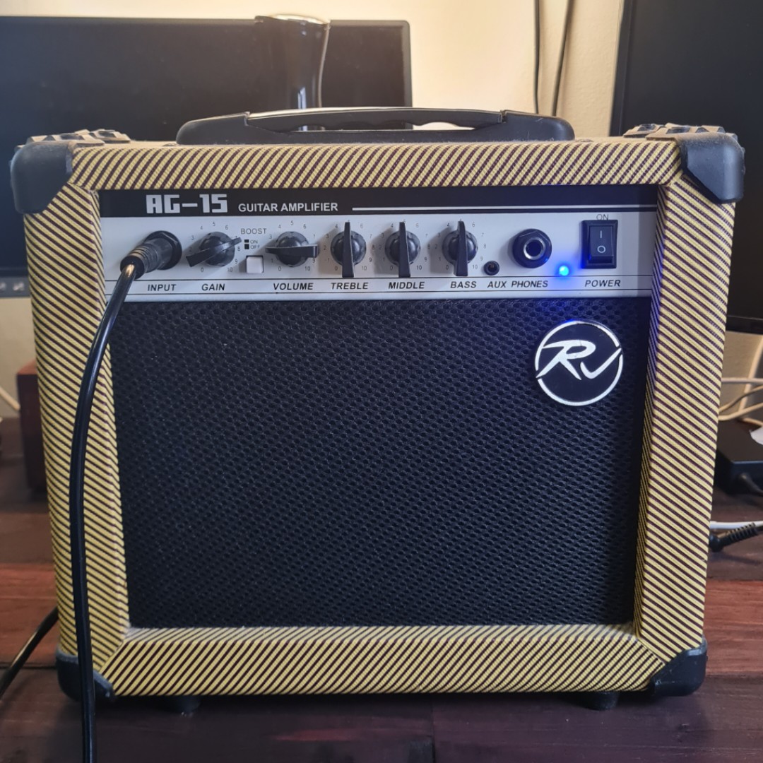 RJ 15w Guitar Amplifier, Hobbies & Toys, Music & Media, Musical ...