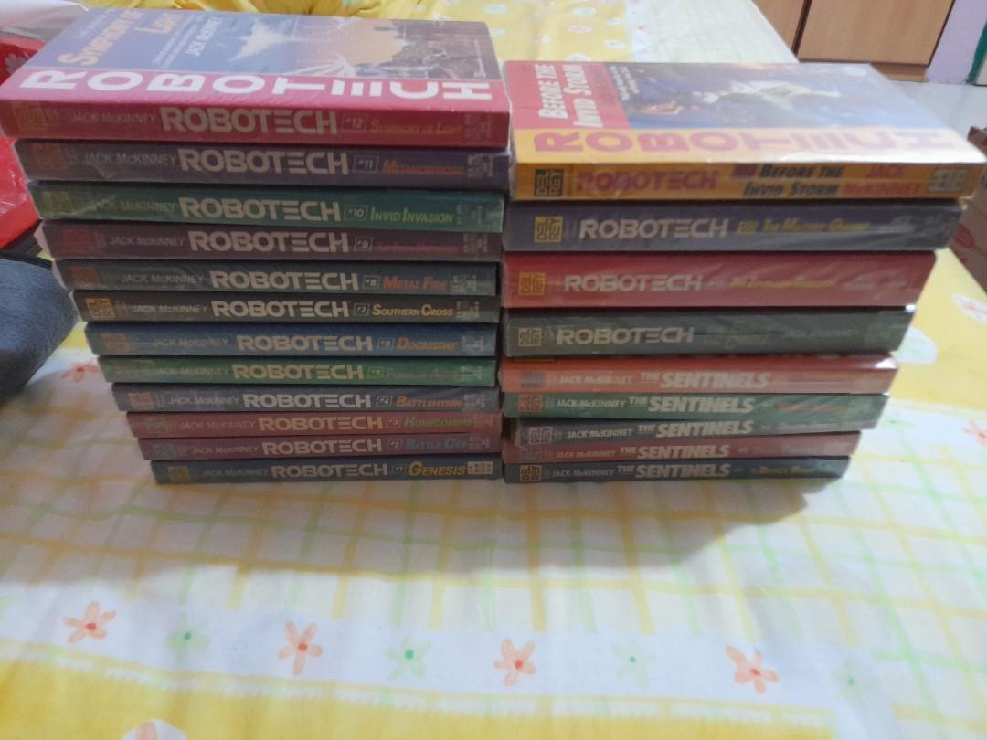 Robotech novels (complete set of 21 books), Hobbies & Toys, Books ...