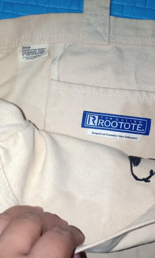 ROOTOTE X VINTAGE PEANUTS, Women's Fashion, Bags & Wallets, Tote Bags ...