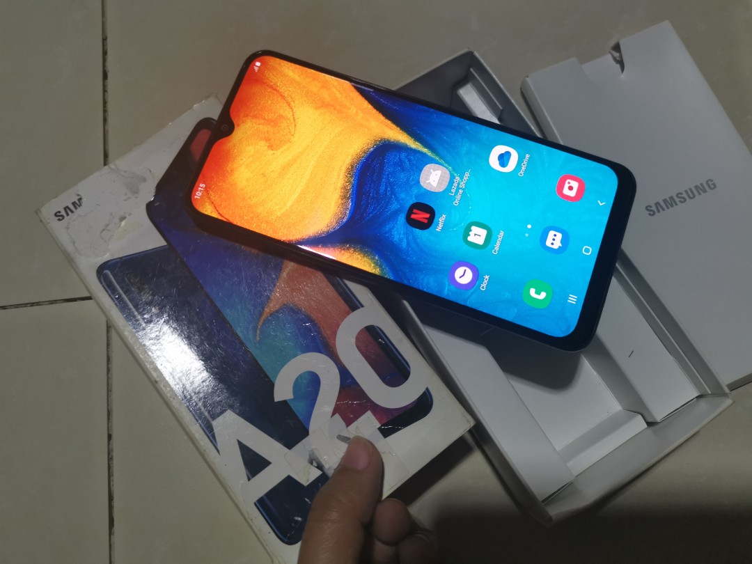Samsung A20 Unit and Box Only *28086, Mobile Phones & Gadgets, Mobile ...