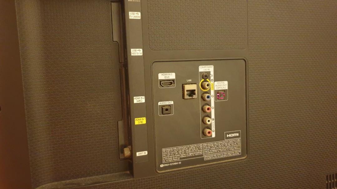 Samsung TV Model Number UA48H5500AR, TV & Home Appliances, TV ...