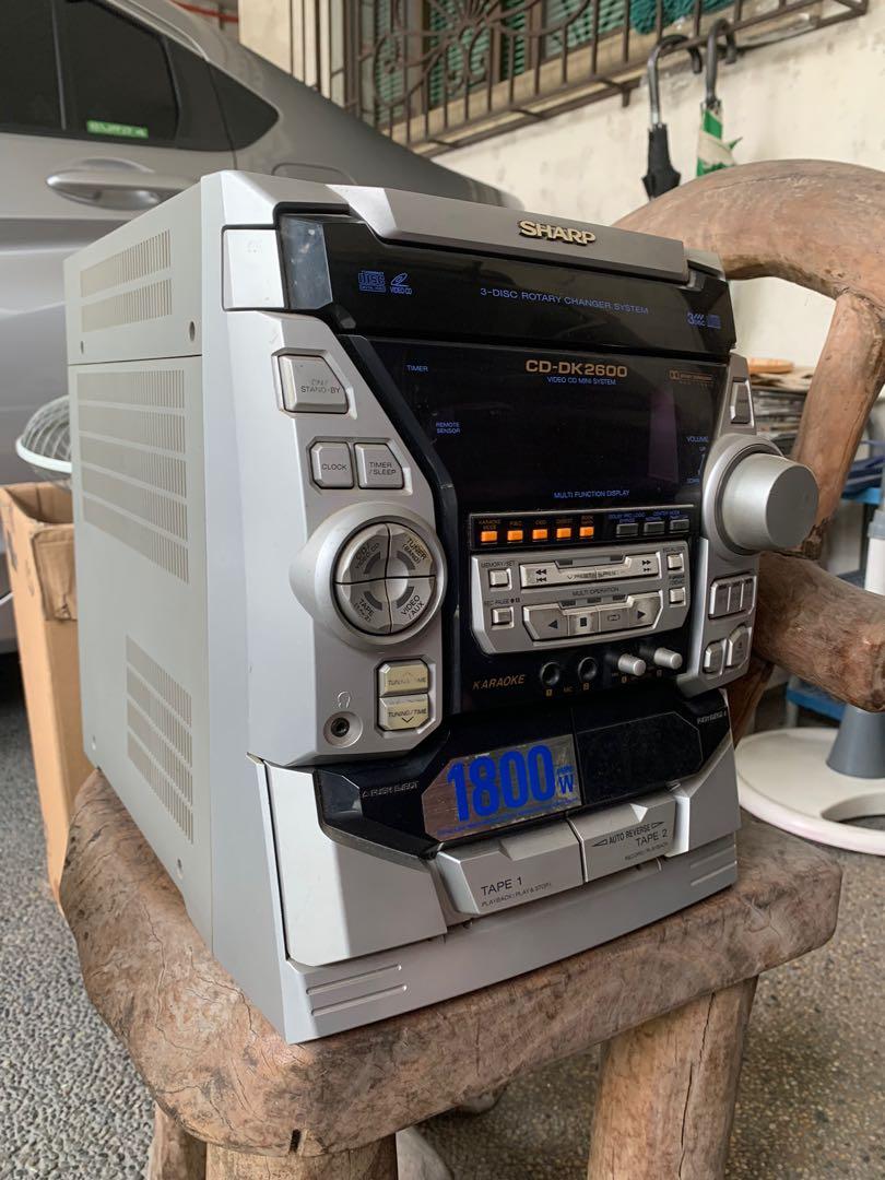 Sharp VCD Component, TV & Home Appliances, TV & Entertainment ...