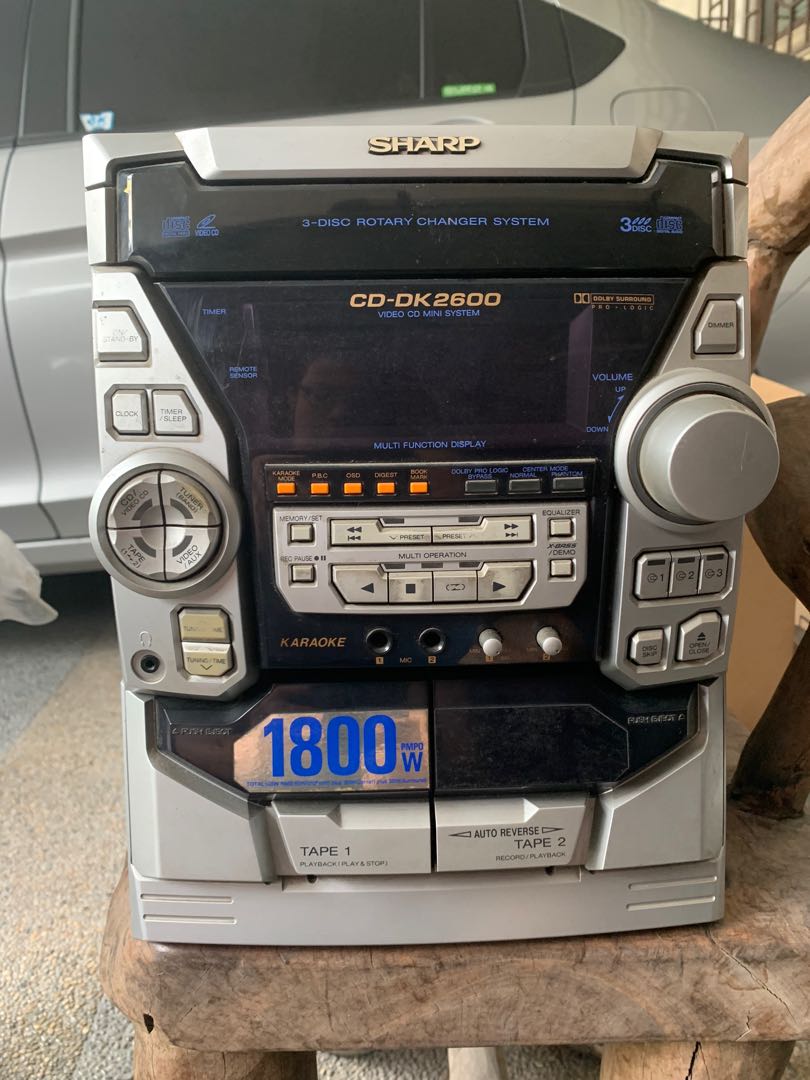 Sharp VCD Component, TV & Home Appliances, TV & Entertainment ...