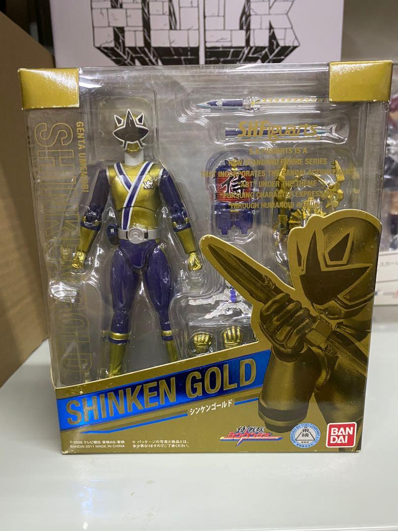 Shf 侍戰隊 金戰士 shinken gold, 興趣及遊戲, 玩具 & 遊戲類 - Carousell