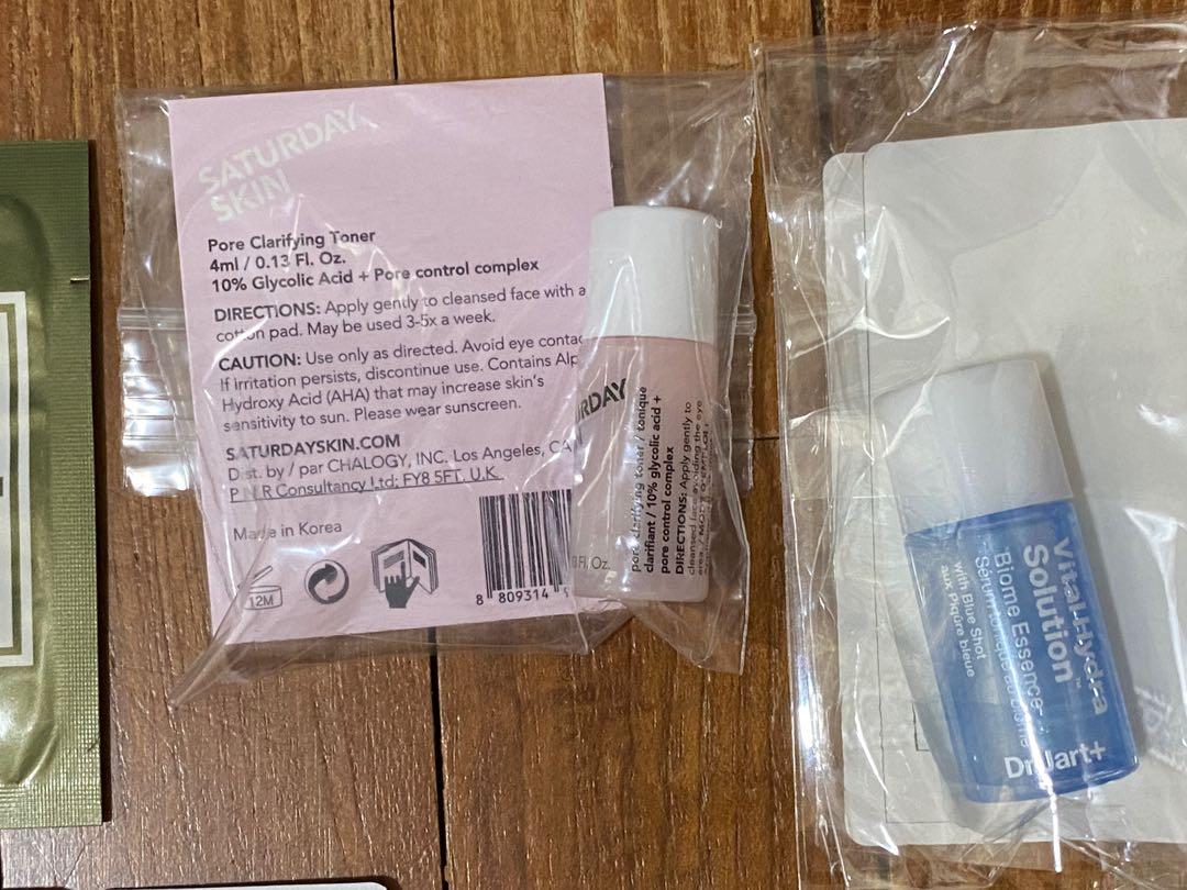 Skincare and Makeup Samples, Beauty & Personal Care, Face, Face Care on ...