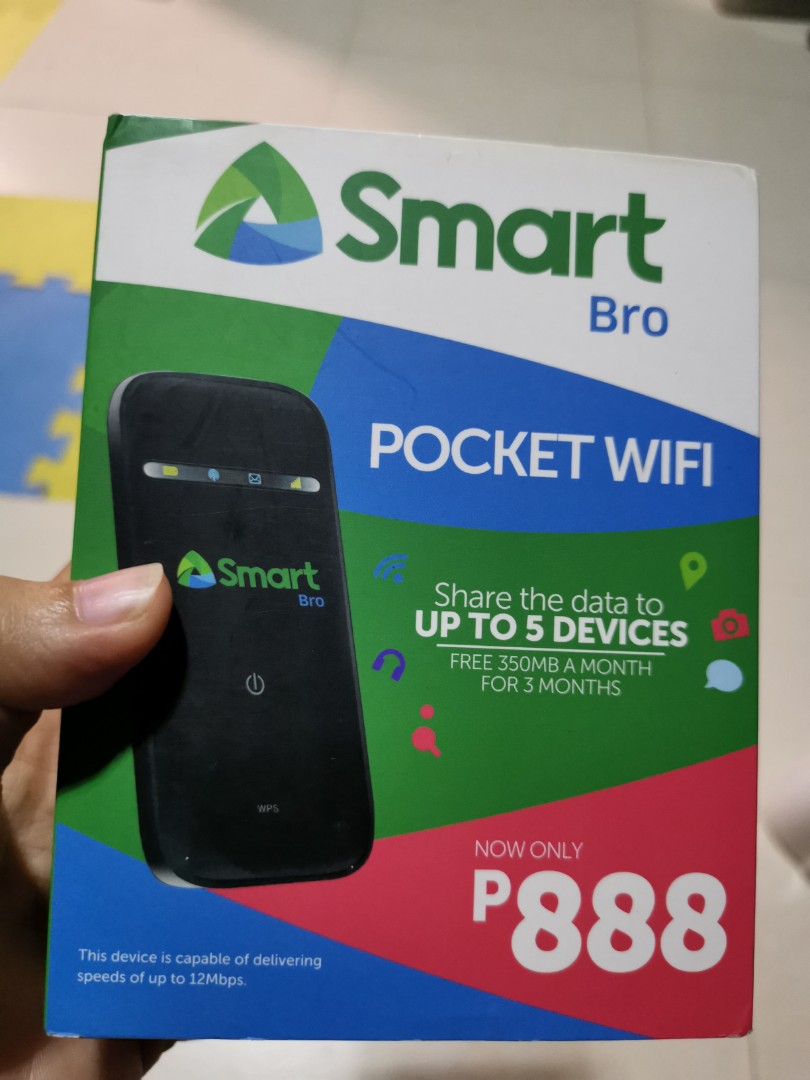 Smart Bro Pocket WiFi Sealed, Mobile Phones & Gadgets, Mobile & Gadget ...