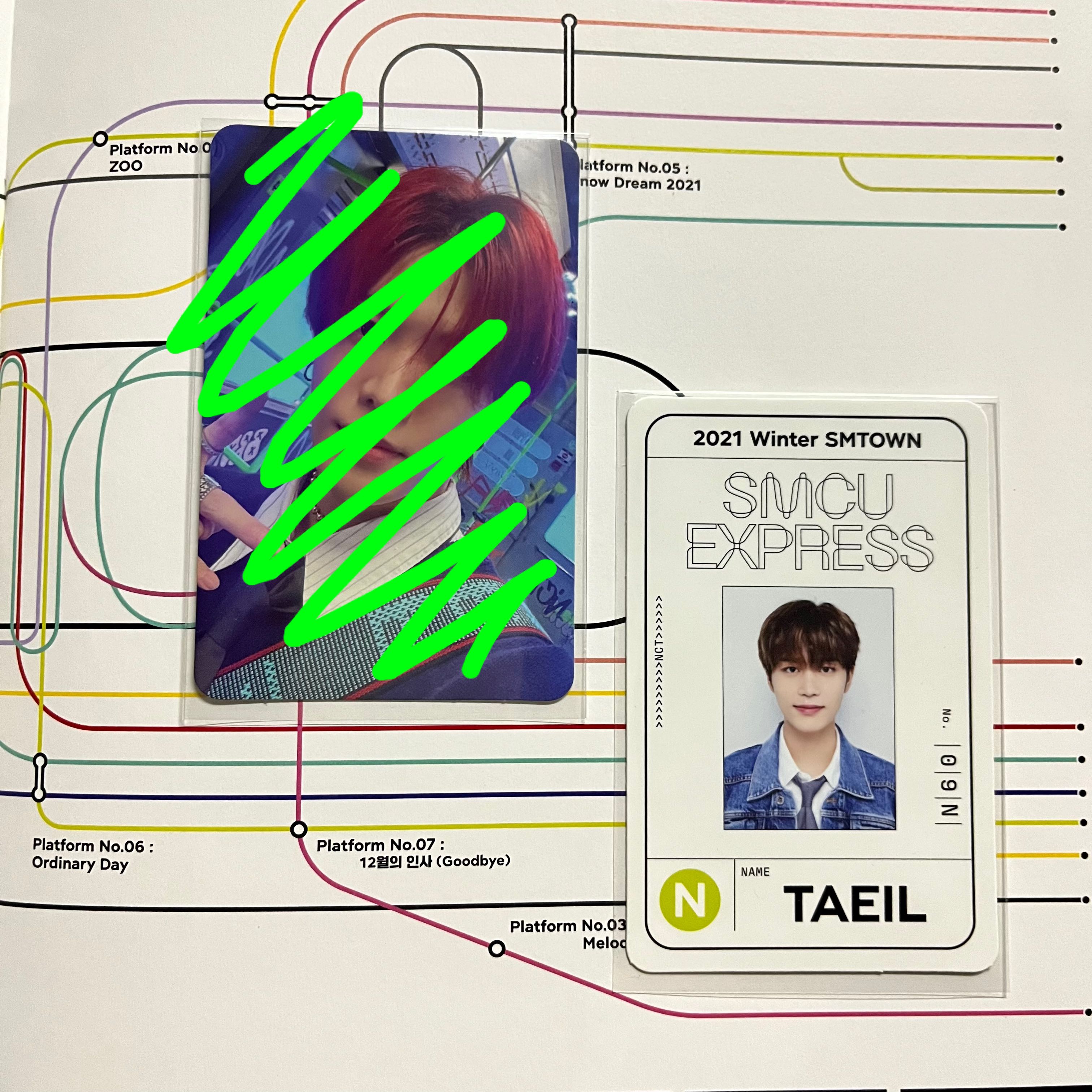 SMCU NCT NIGHTTIME PASS TAEIL PC, Hobbies & Toys, Memorabilia ...