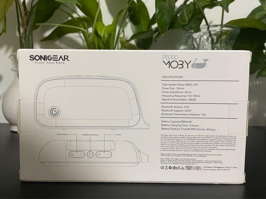 Sonicgear P5000 Moby, Audio, Soundbars, Speakers & Amplifiers on Carousell