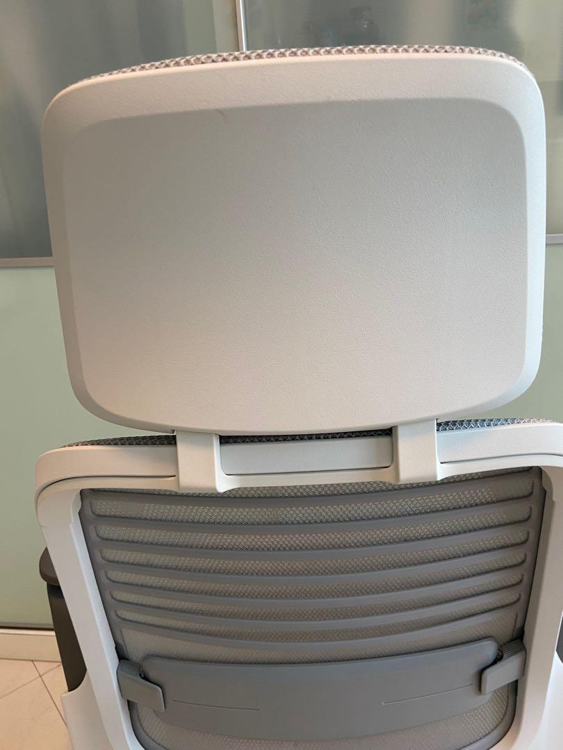 Steelcase Series 1 White x Pink, Furniture & Home Living, Furniture ...