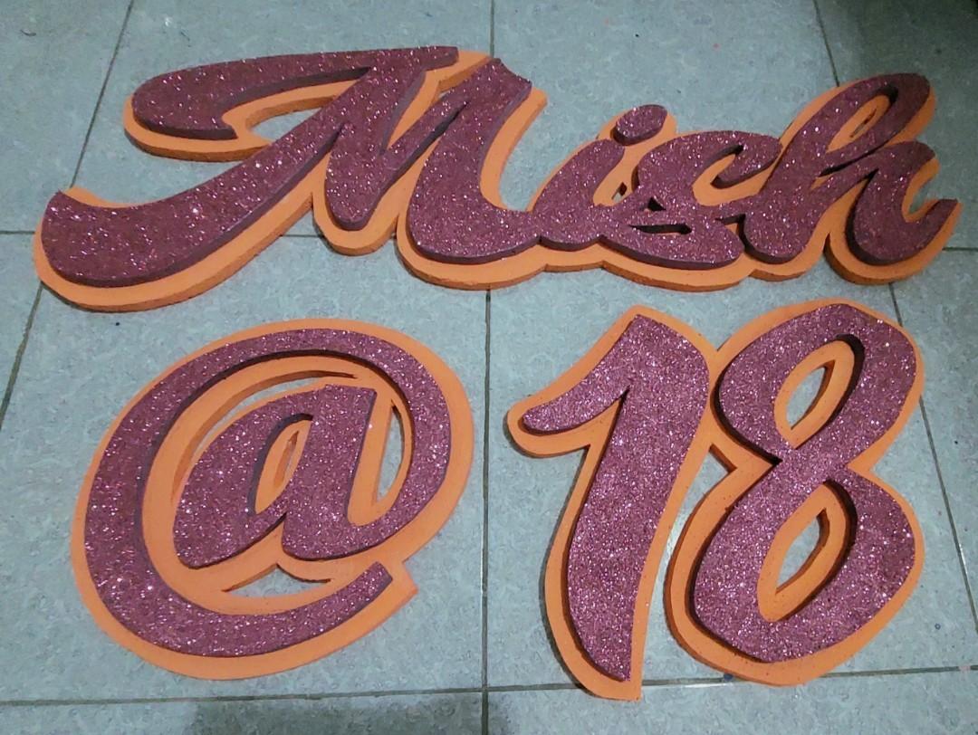 STYROFOAM CUTOUTS/ STYRO LETTER, Women's Fashion, Dresses & Sets ...