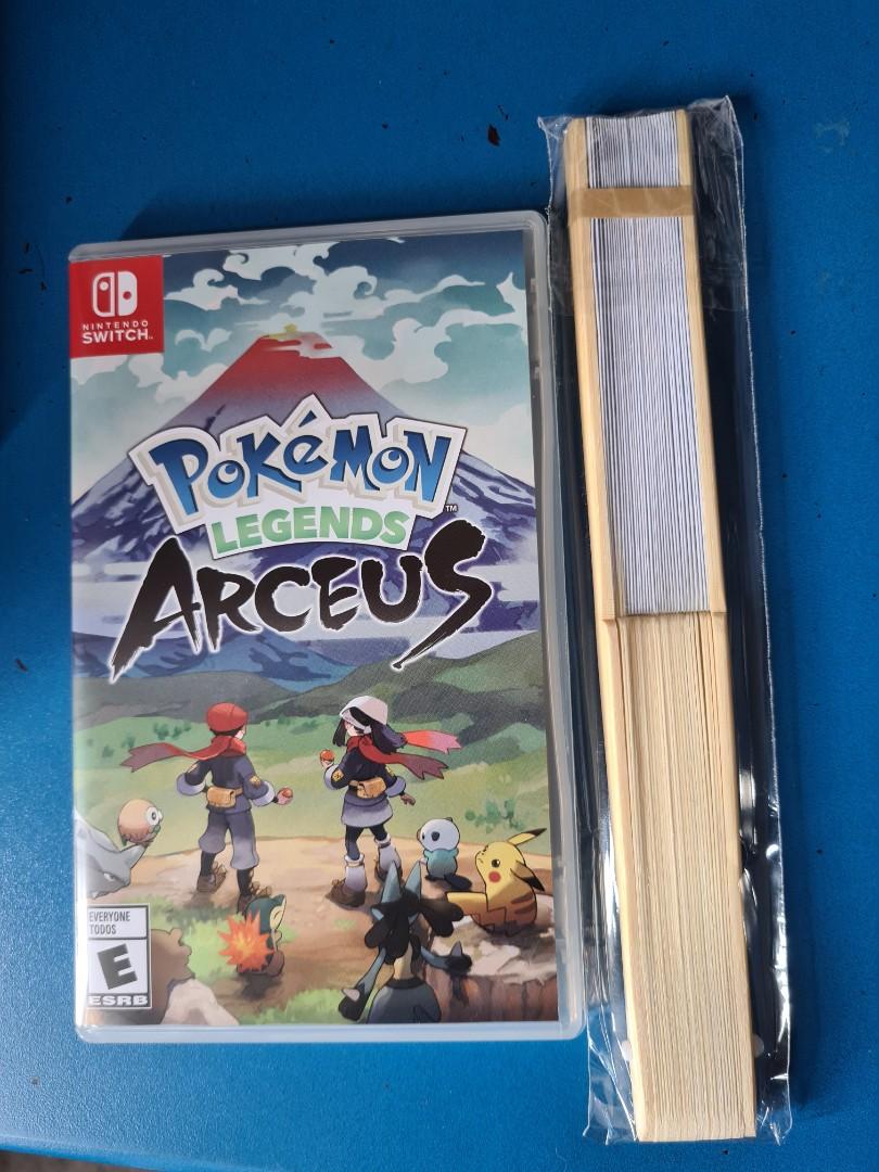 Switch Pokemon Arceus ( with free fan), Video Gaming, Video Games ...