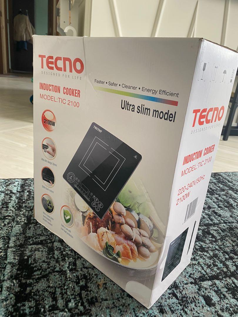 Tecno portable induction cooker, TV & Home Appliances, Kitchen ...