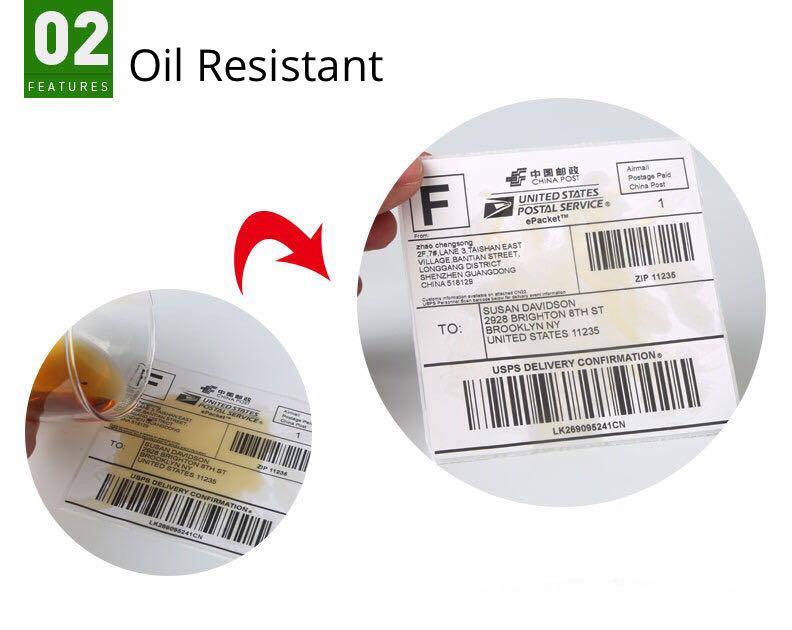 Thermal printing label / Airway bill sticker / 100mm x 150mm 350pcs ...