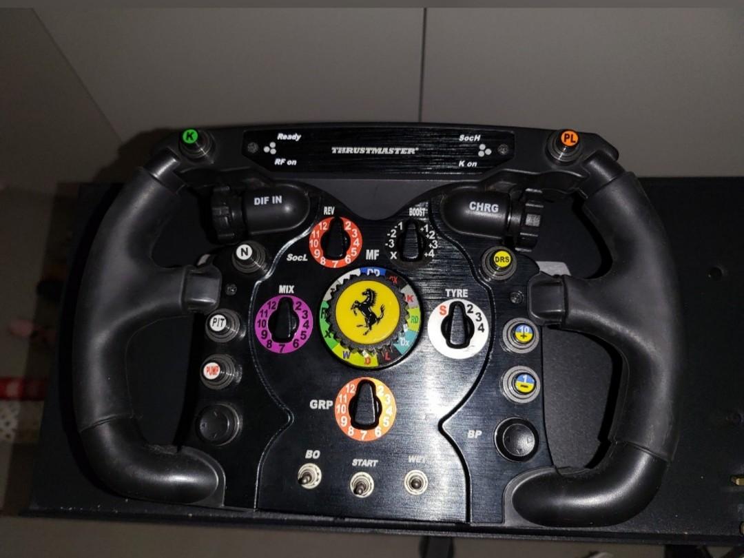Thrustmaster F1 steering wheel, Video Gaming, Gaming Accessories ...