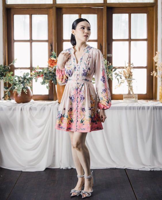 Tropicana Dress Claire by Cynthia Tan, Fesyen Wanita, Pakaian Wanita ...