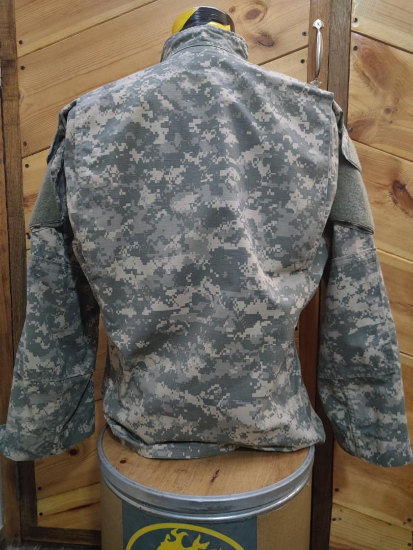 US Army ACU Coat/Uniform (with patches) Insects Repellent, Men's ...