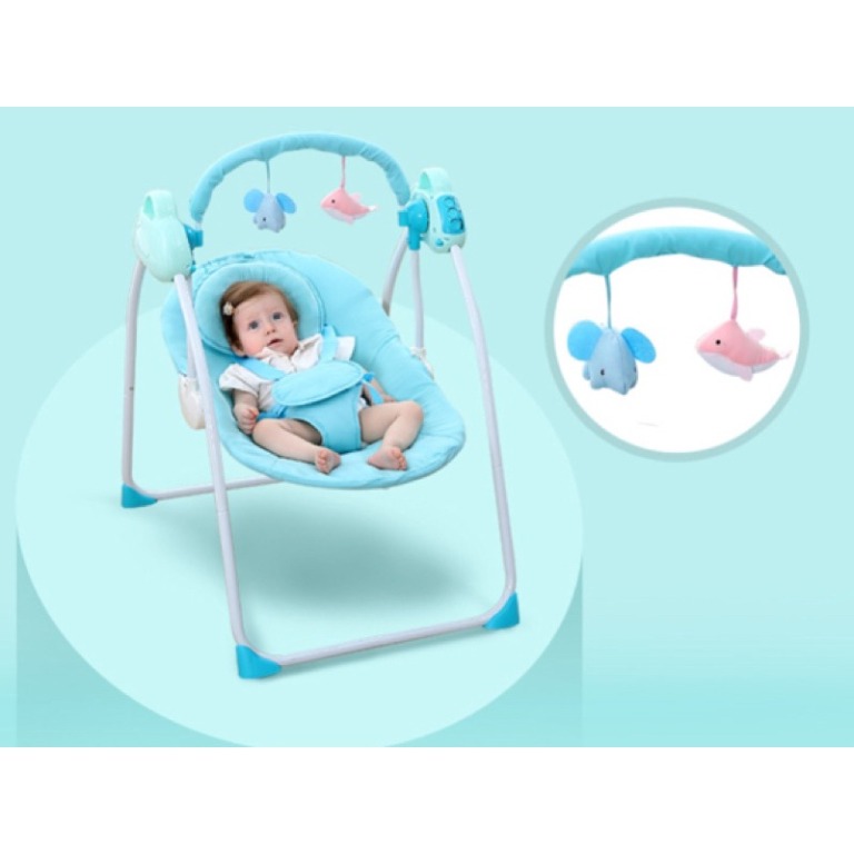 USB Auto Swing Baby Rocker, Babies & Kids, Baby Nursery & Kids ...