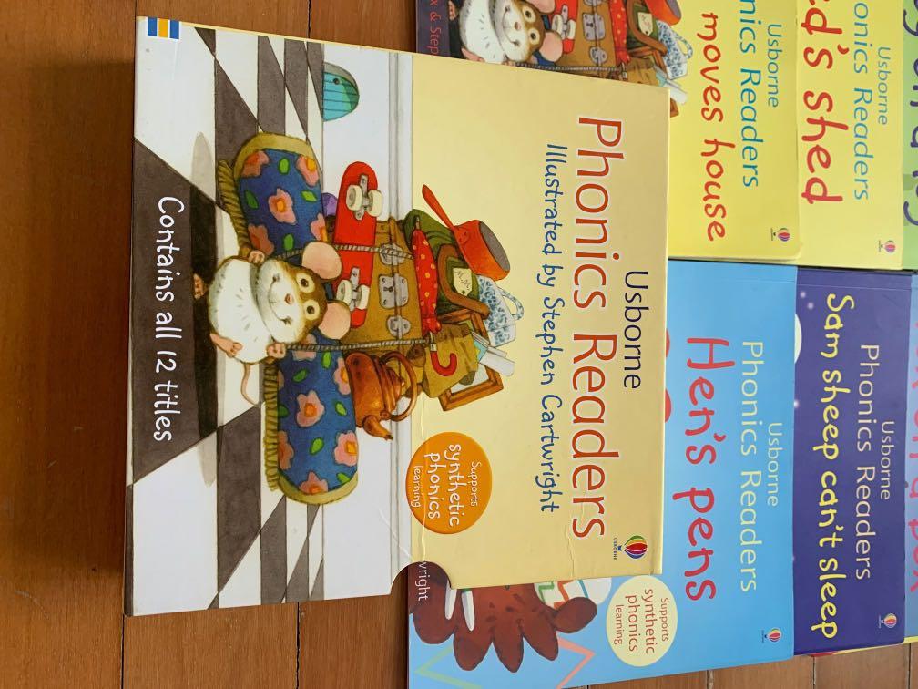 Usborne Phonics Readers 12 box set, Hobbies & Toys, Books & Magazines ...
