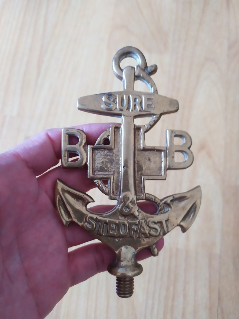 Vintage Boys' Brigade Brass Flag Pole Emblem, Hobbies & Toys ...