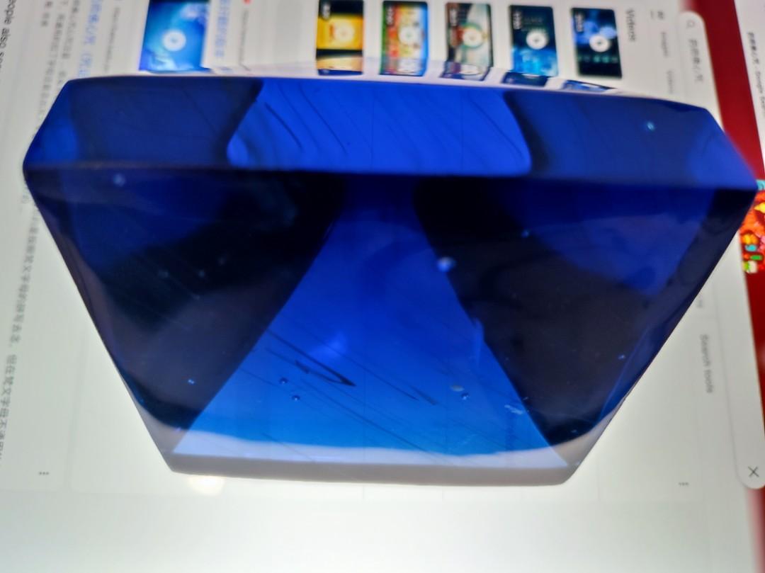 Authentic Volcanic Glass / Natural Volcanic Glass Piramid / Rare Deep ...