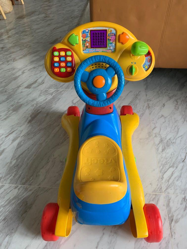 Vtech baby 3 in 1 smart wheels, Babies & Kids, Infant Playtime on Carousell