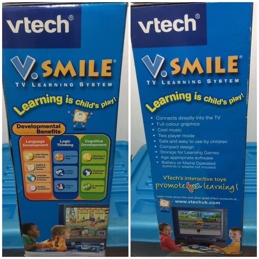 VTech V. Smile: Thomas and Friends – Engines Working Together & Six ...