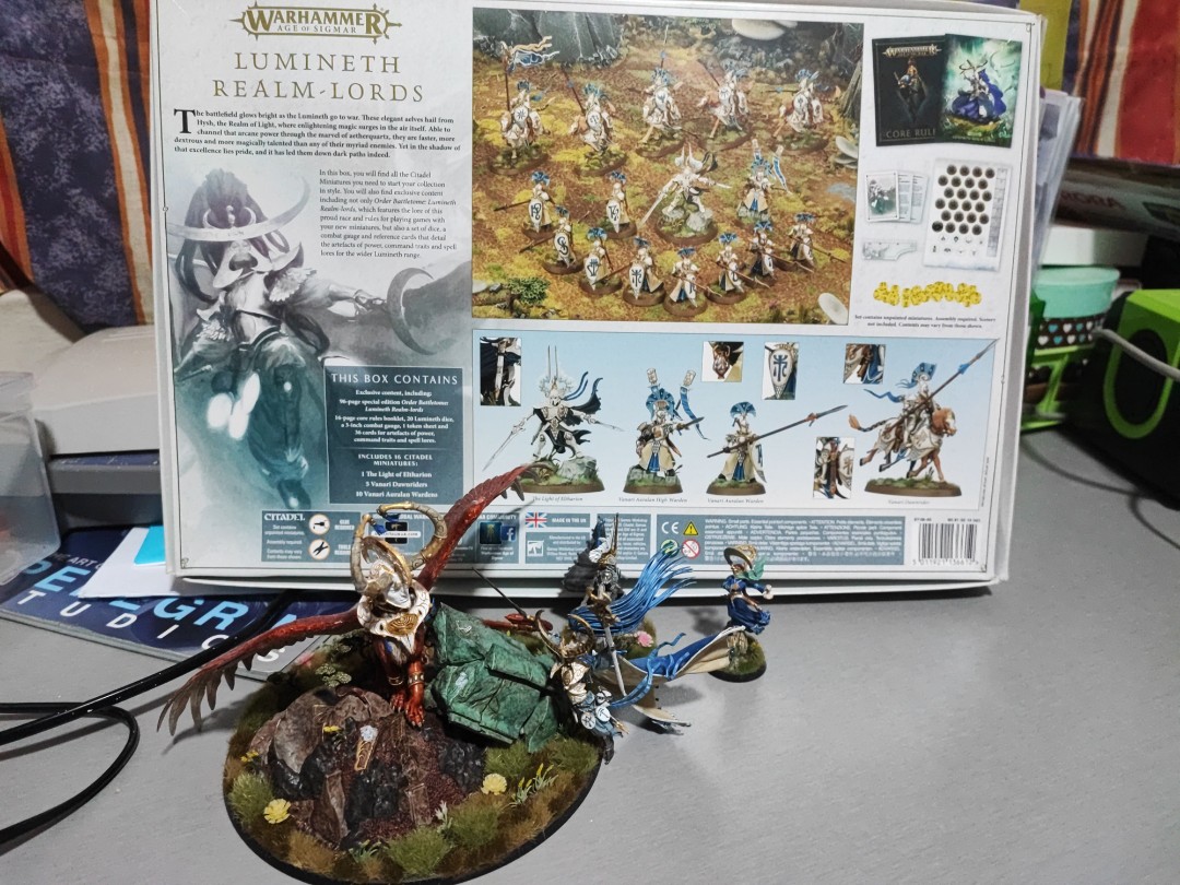 Warhammer Age of Sigmar Lumineth Set, Hobbies & Toys, Toys & Games on ...
