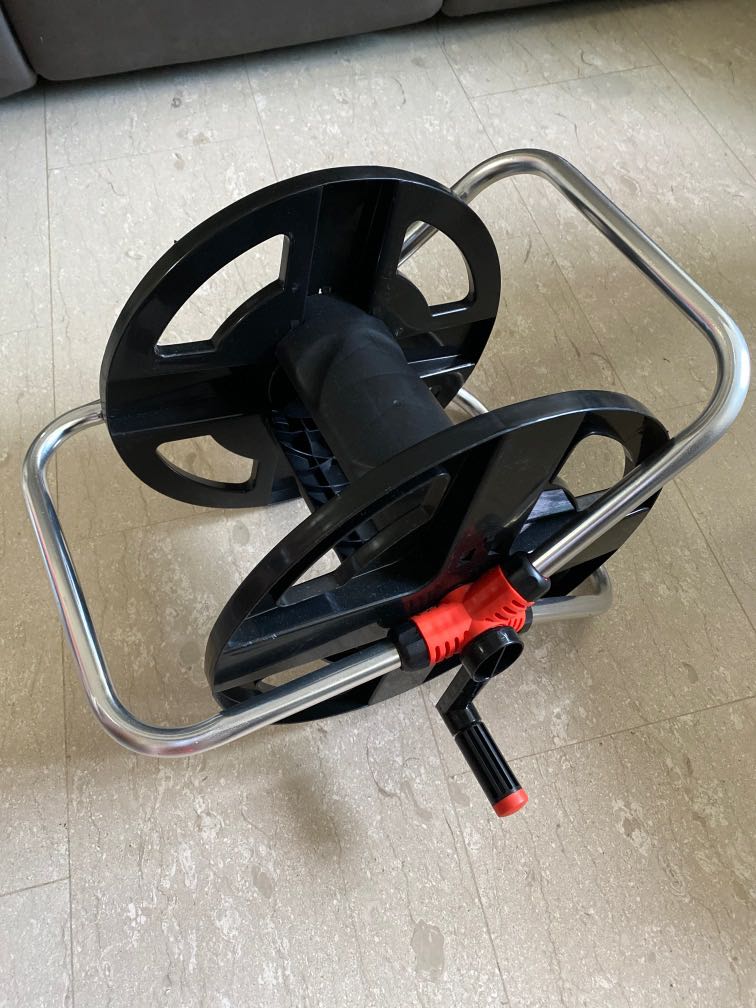 Water Hose Roll Storage, Furniture & Home Living, Gardening, Hose and ...