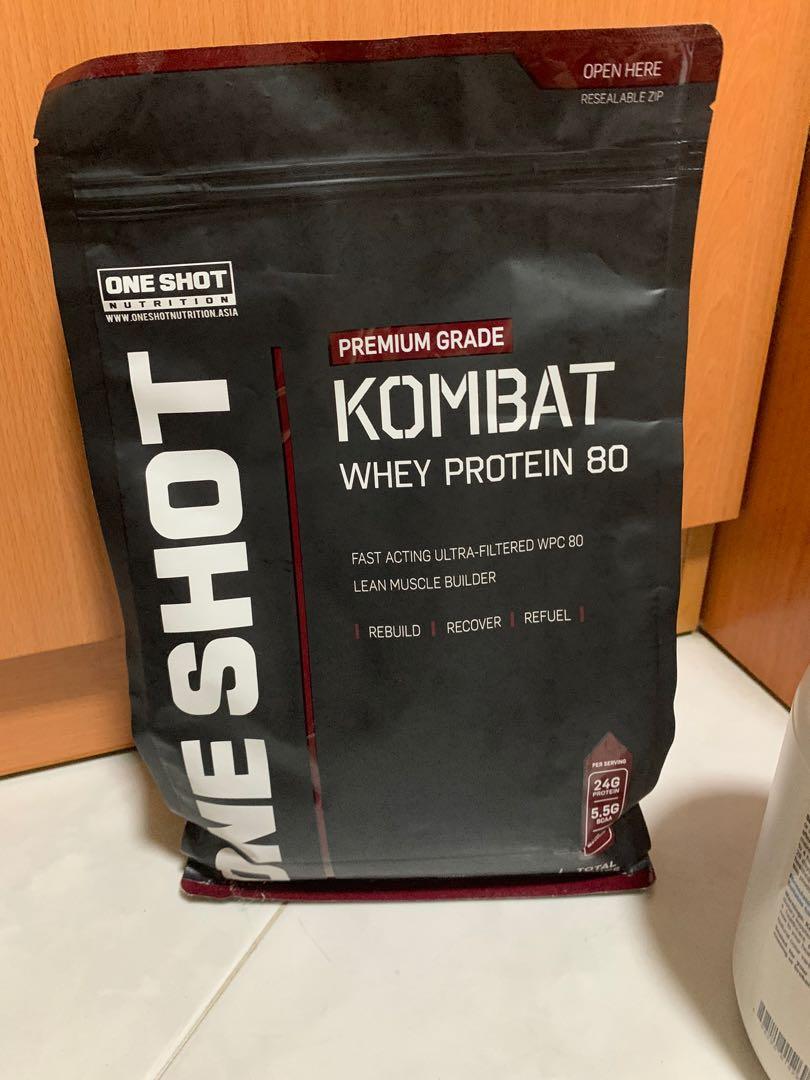 Whey protein OneShot Nutrition, Health & Nutrition, Health Supplements ...