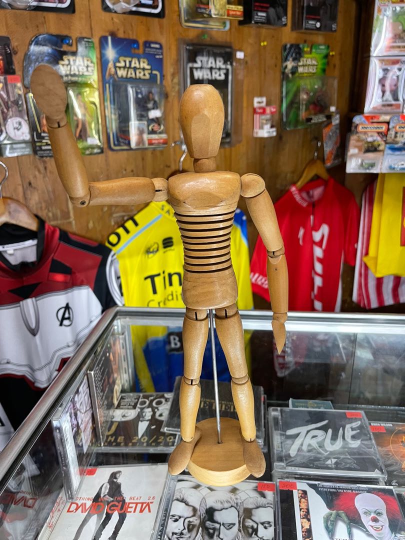 Wooden Drawing Draft 14 Various Poses Produced Drawing Material ...