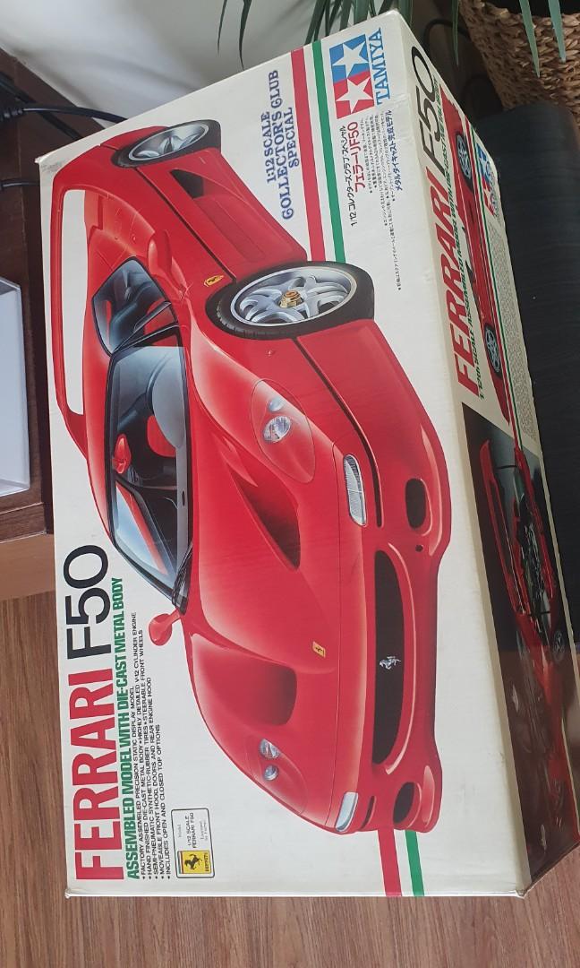 1/12 Ferrari F50 by Tamiya Full Opening Diecast Metal Body, Hobbies ...