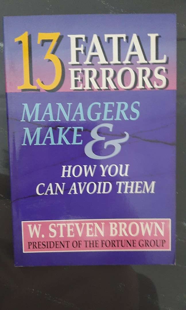 13 Error Manager Make, Hobbies & Toys, Books & Magazines, Storybooks on ...