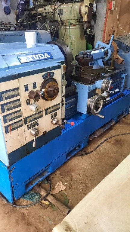 1 LATHE MACHINE TUDA, Commercial & Industrial, Industrial Equipment on ...