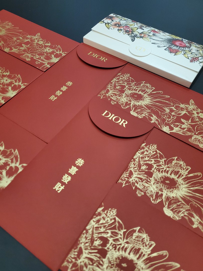 Dior Red Packet, Luxury, Accessories on Carousell