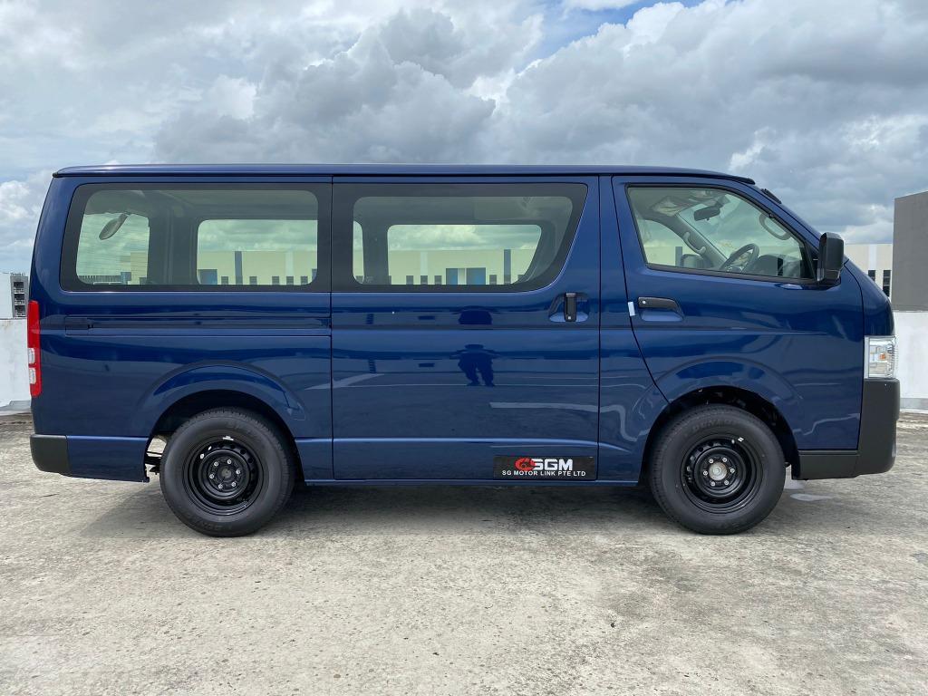 New Toyota Hiace 2.0 A (High Spec) (Premium Dark Blue) With Rear Aircon ...