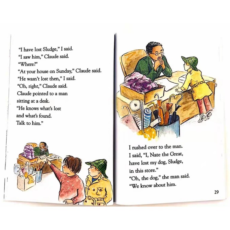 [29 Books] Nate the Great Box Set Point Readable, Hobbies & Toys, Books ...