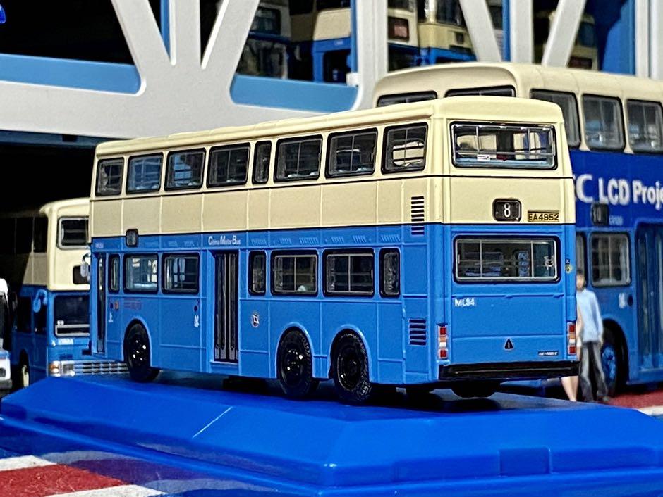 改裝品 中巴 CMB 中華巴士Buses Model 中巴都城嘉慕 風機版 超級都城型 十二米 MCW ML84 路線 8 巴士 模型, 興趣 ...